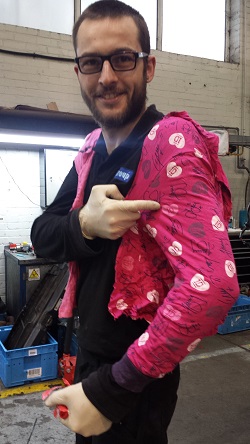 DAVE PINK 250 - Breast Cancer Kent